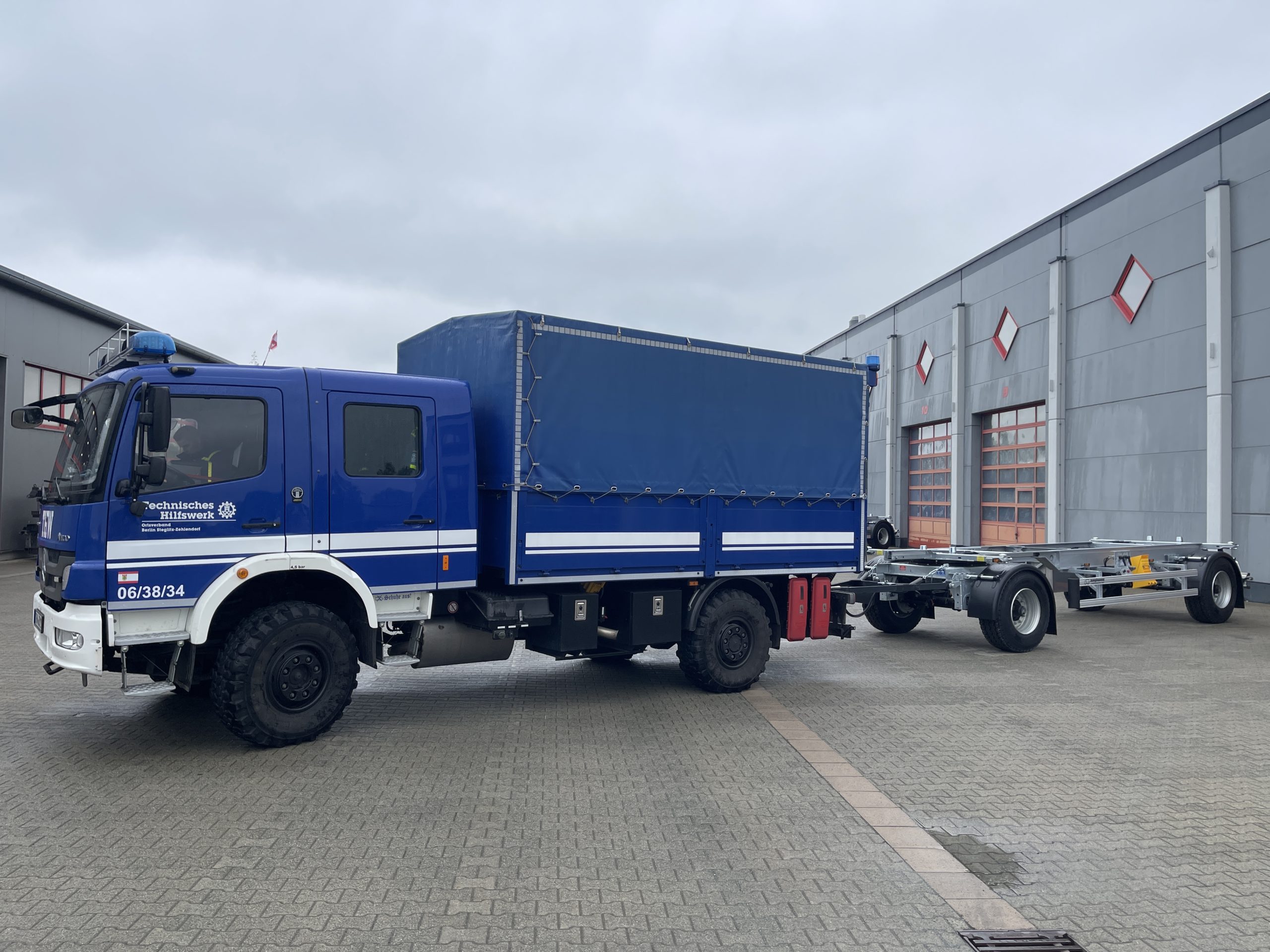 FGr WP (A) – Anhänger und Pumpentechnik | THW Berlin Steglitz-Zehlendorf